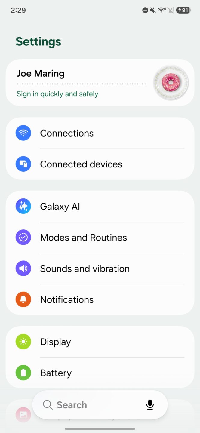 How to use the new Power Saving feature in the One UI 8.5 beta