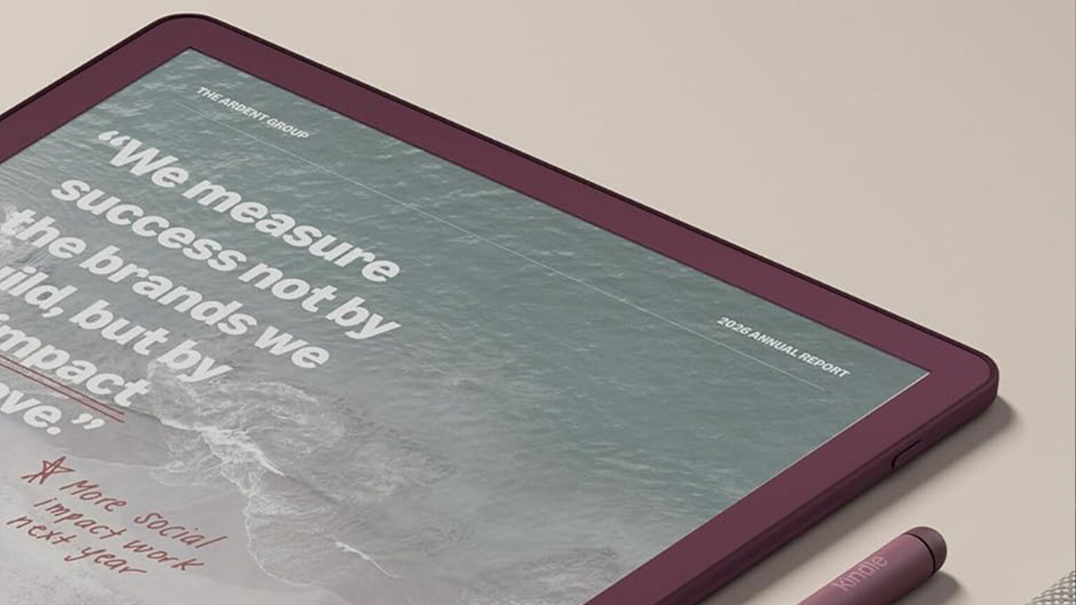 The Kindle Scribe Colorsoft is getting a new look, and it lands soon ...