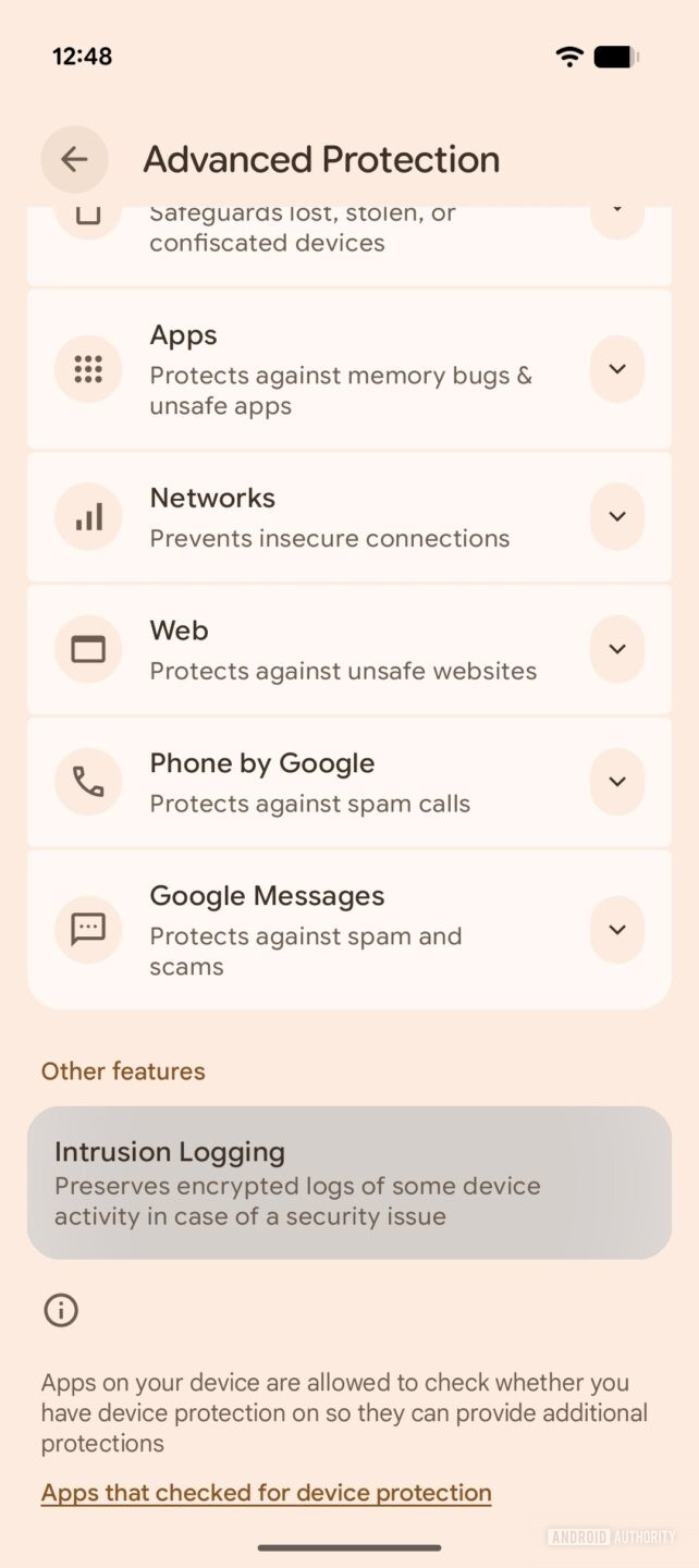 First look: Here's how Android's Intrusion Logging feature for tracking ...
