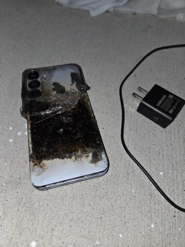 Inside a Galaxy S25 Plus fire, and what to learn from it