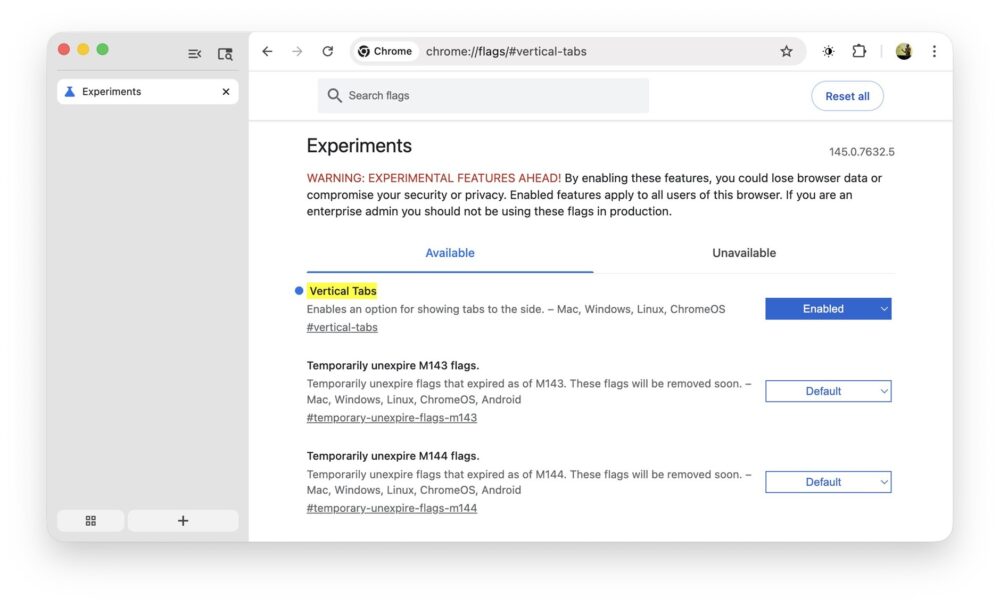 Chrome’s long-awaited vertical tabs are now available in Beta - Android ...