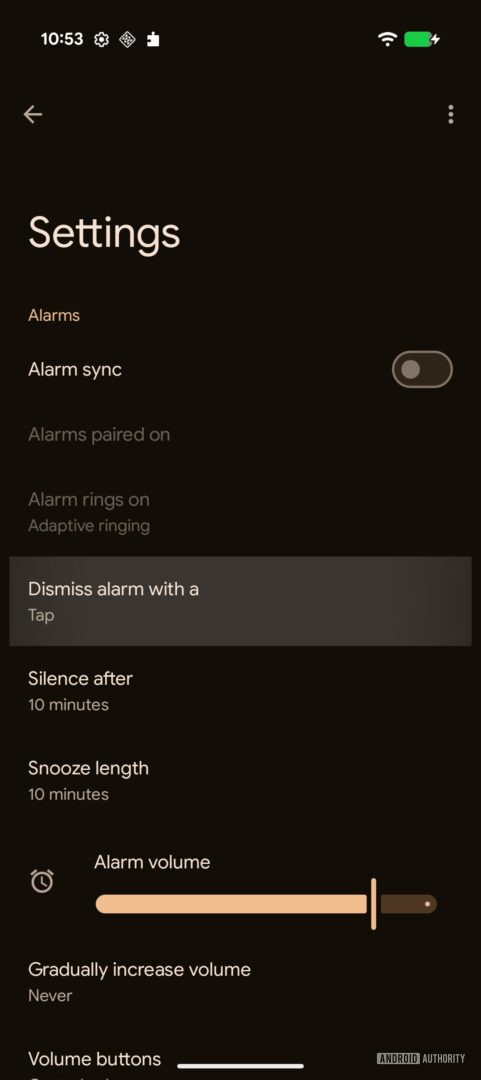 Google might finally let you slide out of alarms again - Android Authority