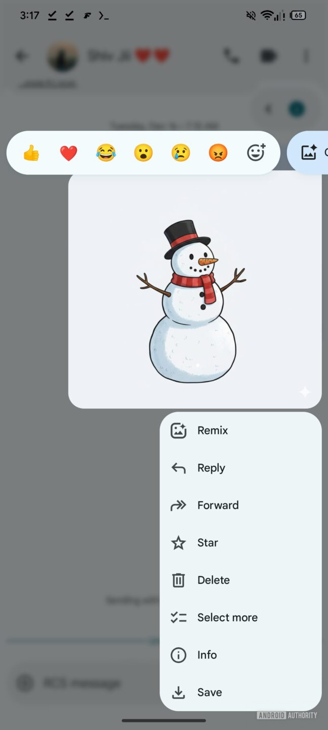 Google Messages' new one-handed-friendly menu begins rollout - Android ...