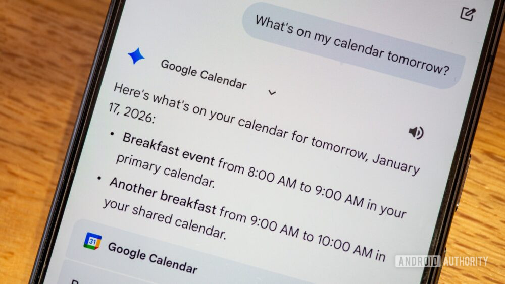 No one noticed that Google has fixed Gemini's stupidest calendar limitation