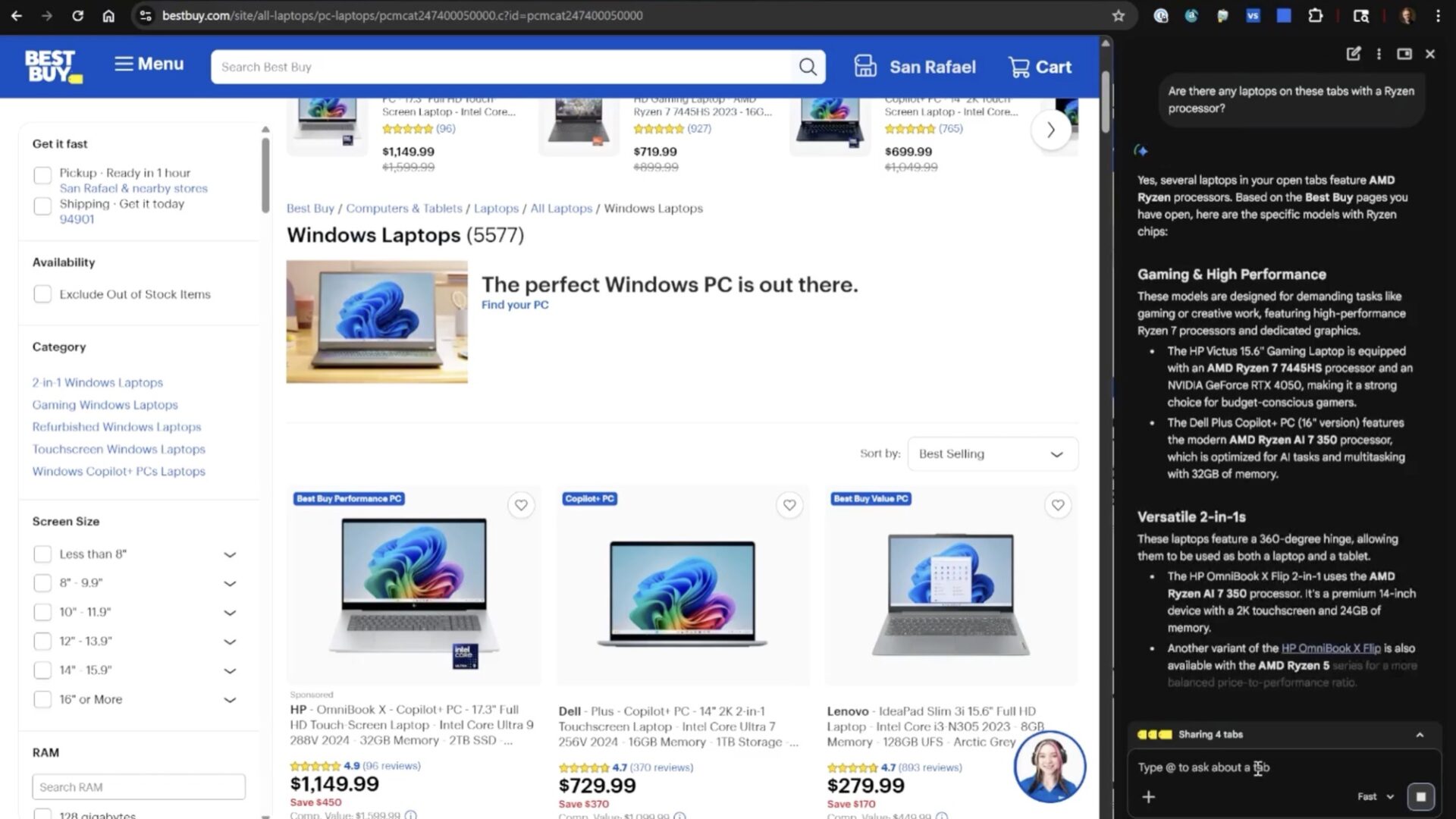 Gemini's new sidebar in Chrome is surprisingly helpful, but I found its ...
