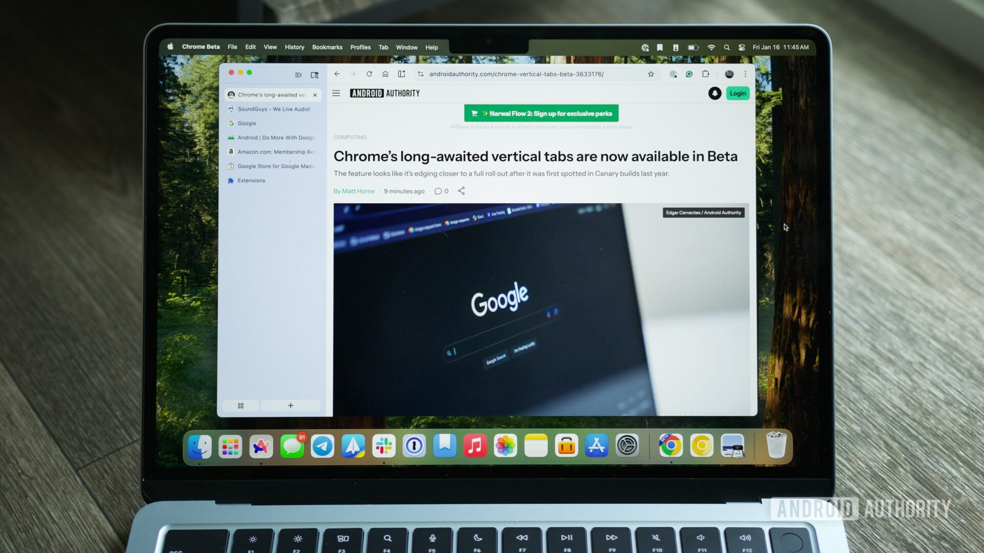 How to enable vertical tabs in Google Chrome right now