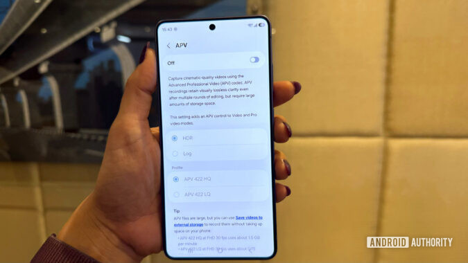 The Galaxy S26 Ultra is the first phone with this pro video upgrade