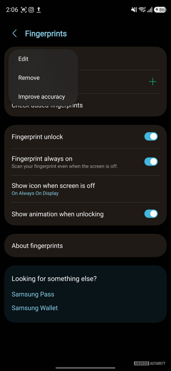 The Galaxy S26 phones have a long-overdue fingerprint scanner feature