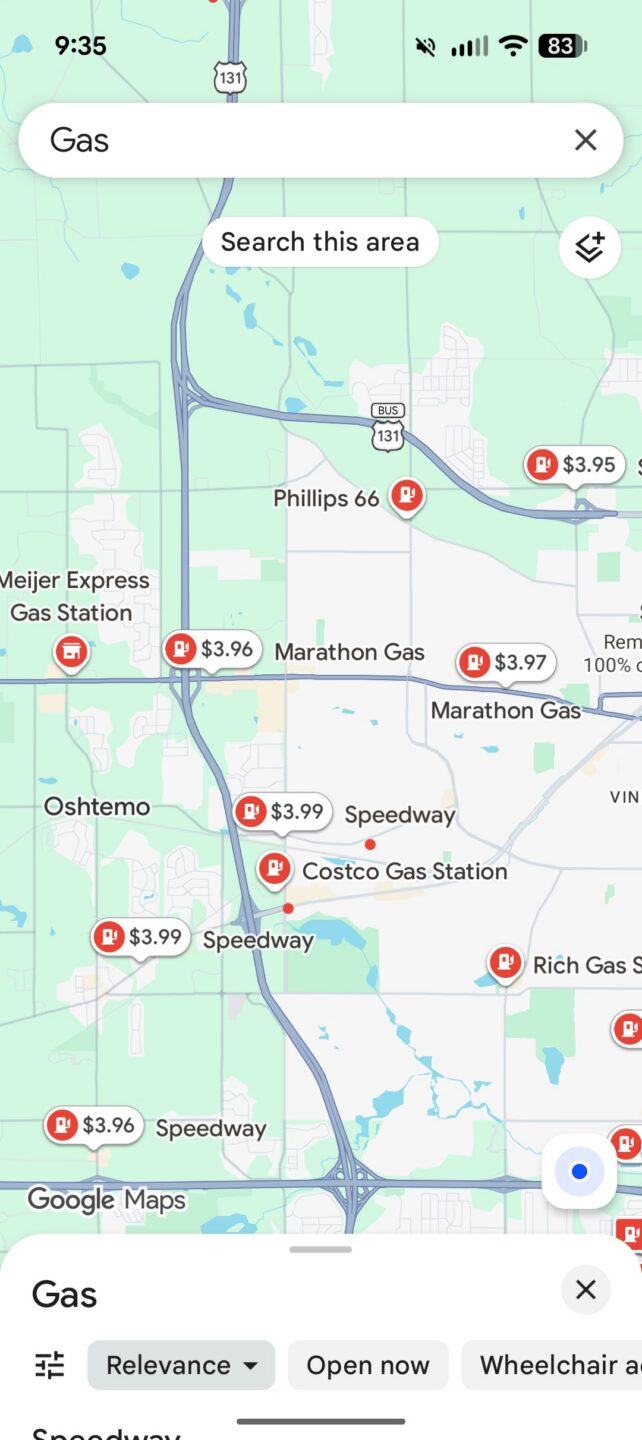 How to find the cheapest gas prices on Google Maps (2026)
