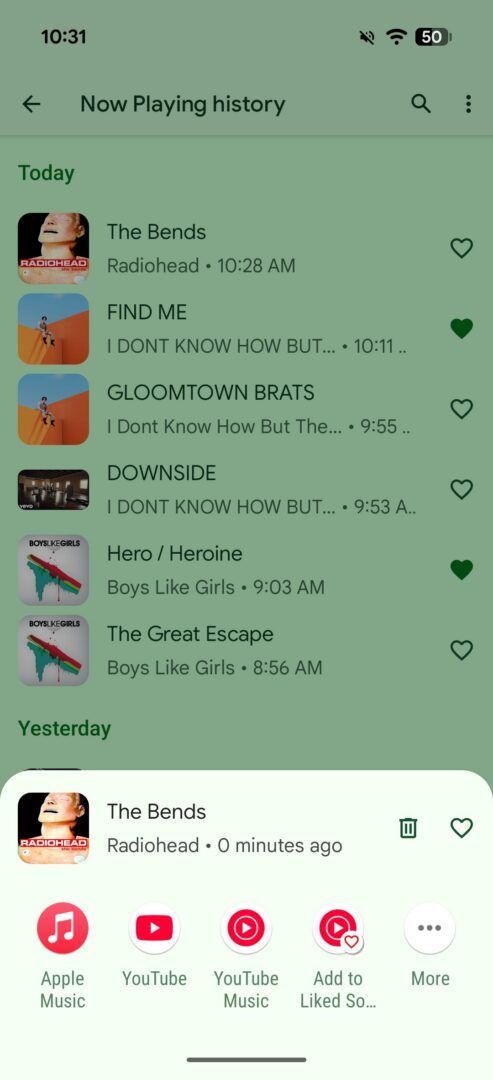 Now Playing app hands-on: The best Pixel feature just got better