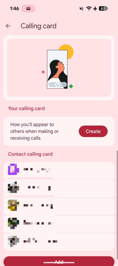 How to create your own Calling Card on the Google Phone app