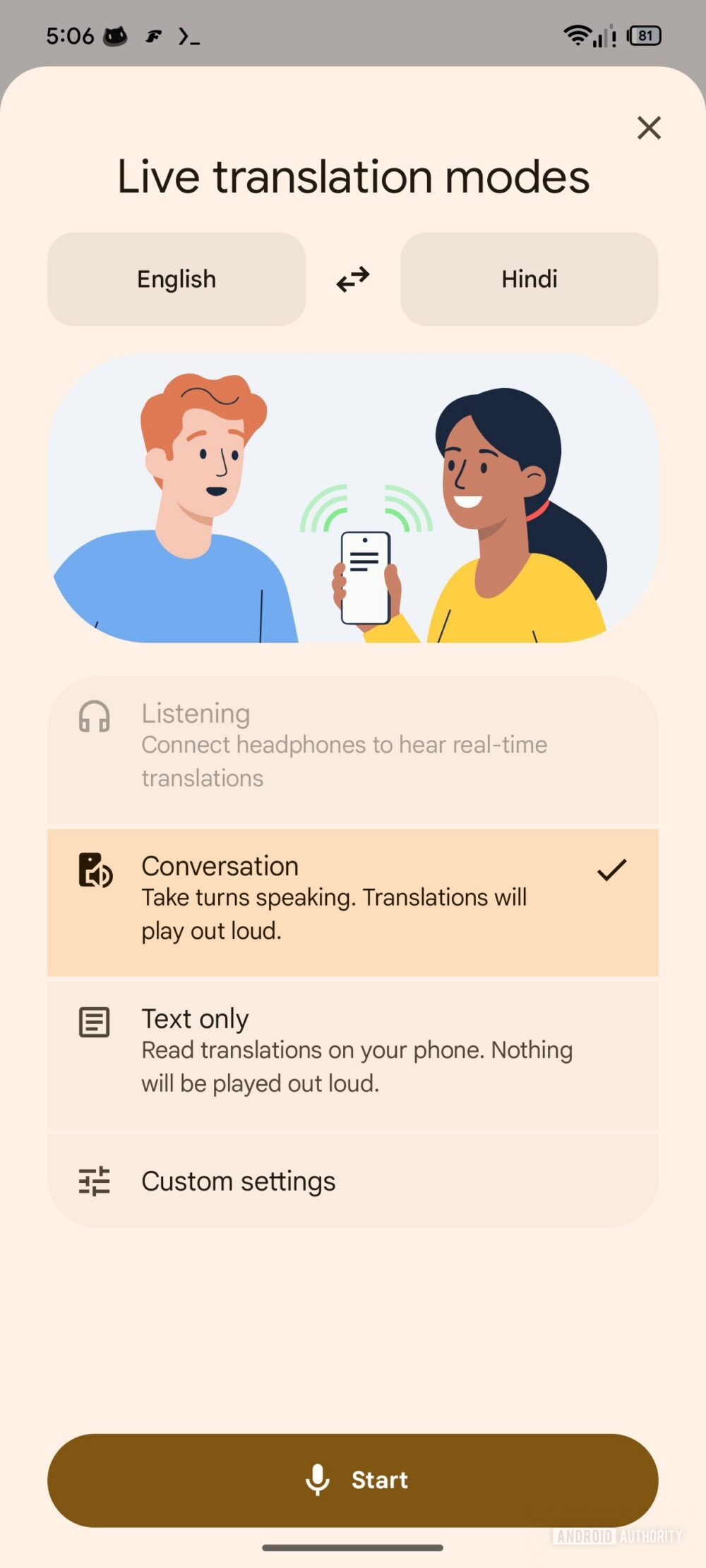 Google Translate preps big Live Translate update on Android - Android ...