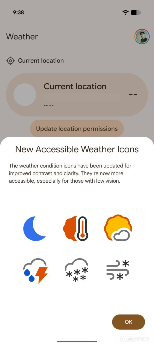 Meet the new high-contrast Pixel Weather icons - Android Authority