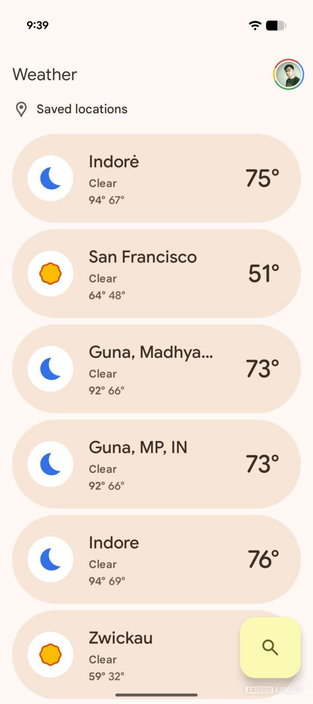 Meet the new high-contrast Pixel Weather icons - Android Authority