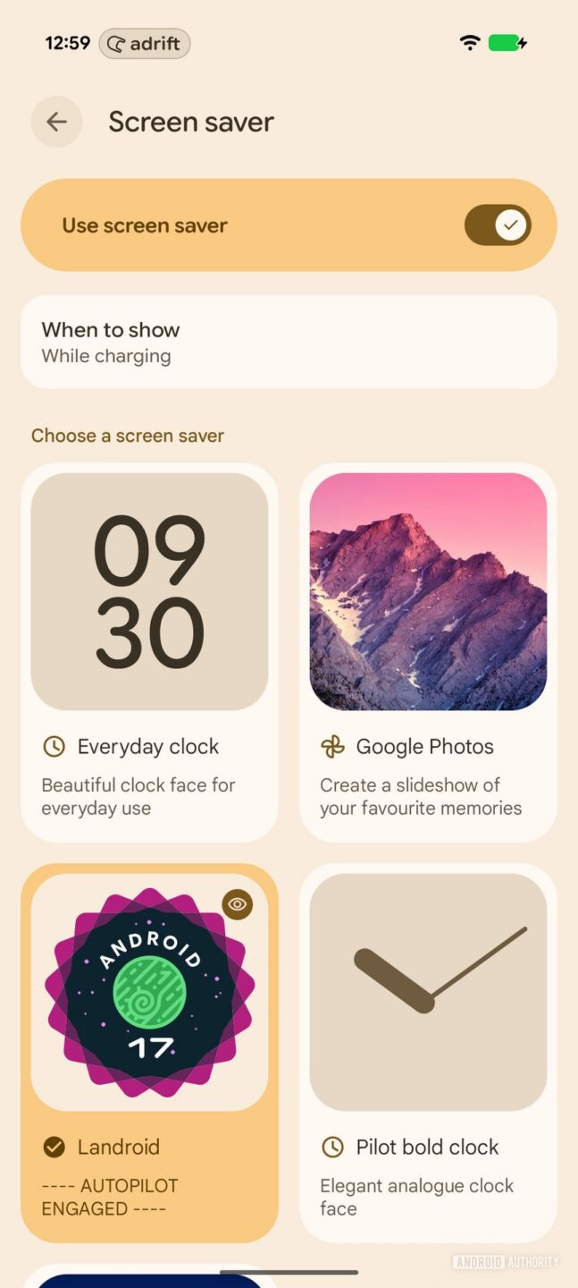 Android 17 Easter egg: How to unlock the Landroid screensaver