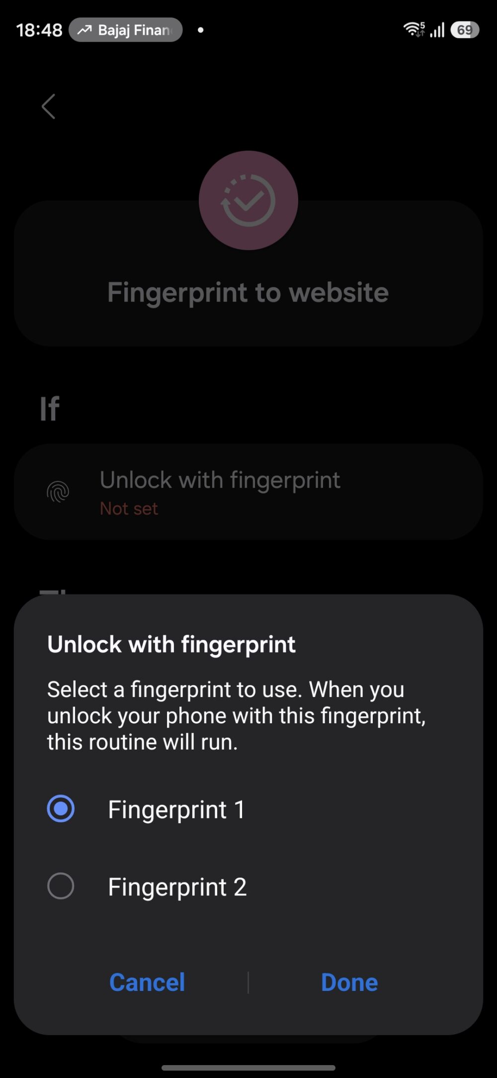 How to open apps with your Samsung phone's fingerprint sensor