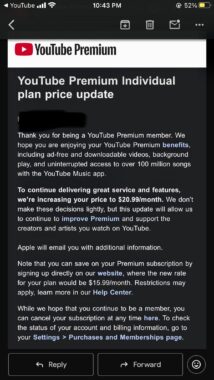 YouTube Premium prices just quietly went up in the US - Android Authority