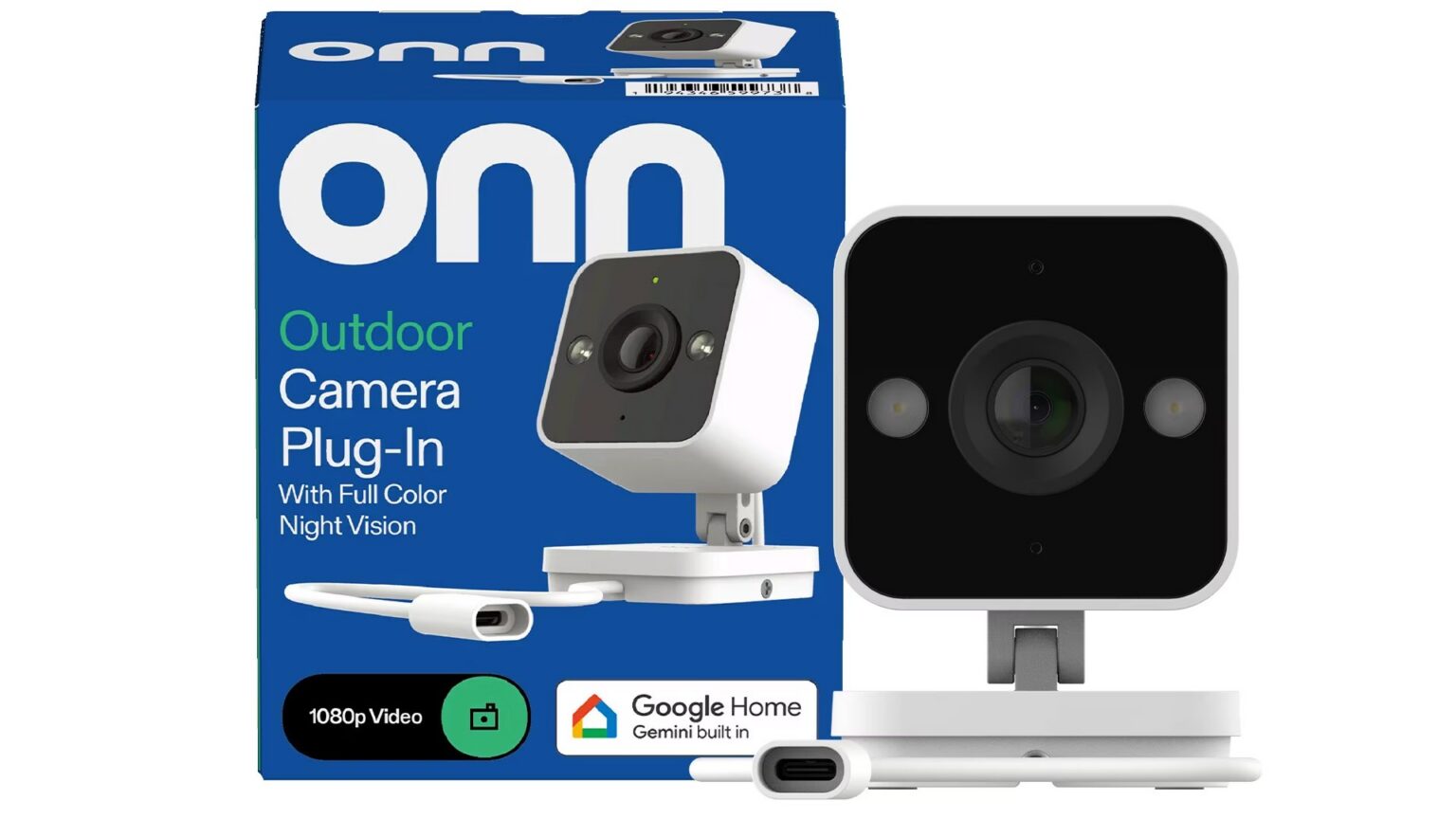 Walmart's Onn just launched a $35 Google Home camera