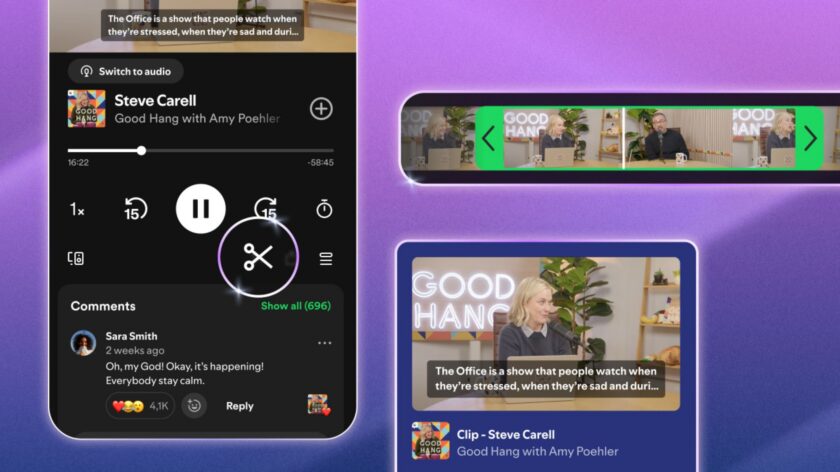 This Spotify update lets you share the best part of a podcast