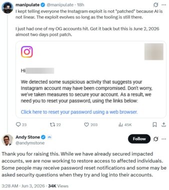 Instagram accounts keep getting hacked as hackers claim Meta only ...