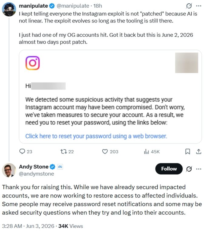 Instagram accounts keep getting hacked as hackers claim Meta only ...