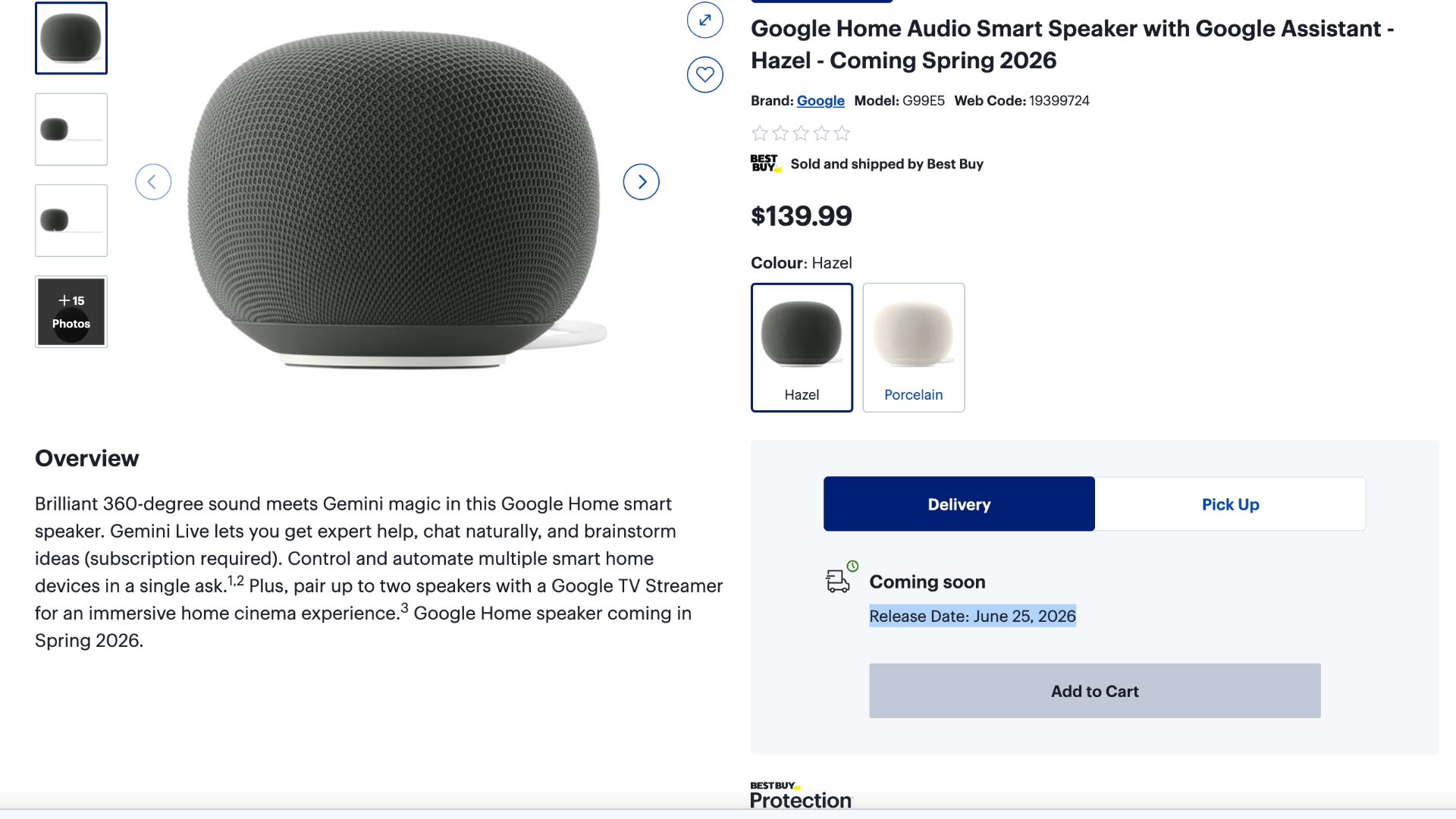 The new Google Home Speaker might finally have a release date