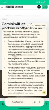 Google is working on making Gemini more useful for multitaskers ...