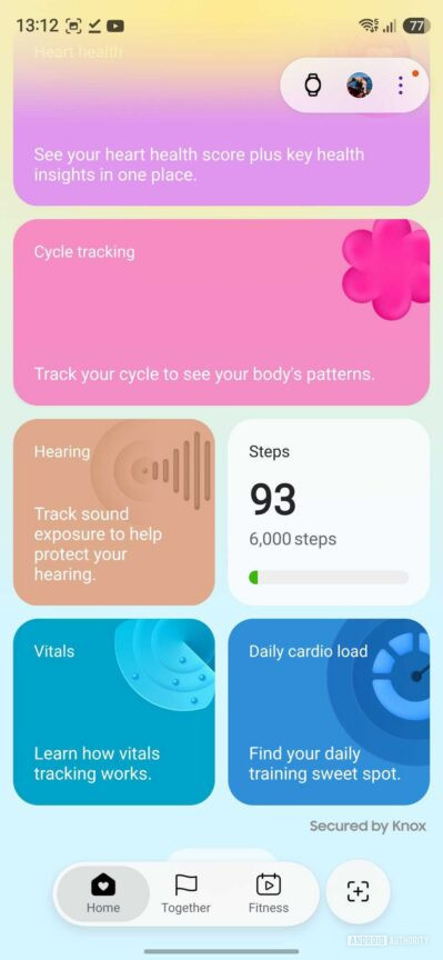 Samsung Health finally gets its highly anticipated overhaul - Android ...