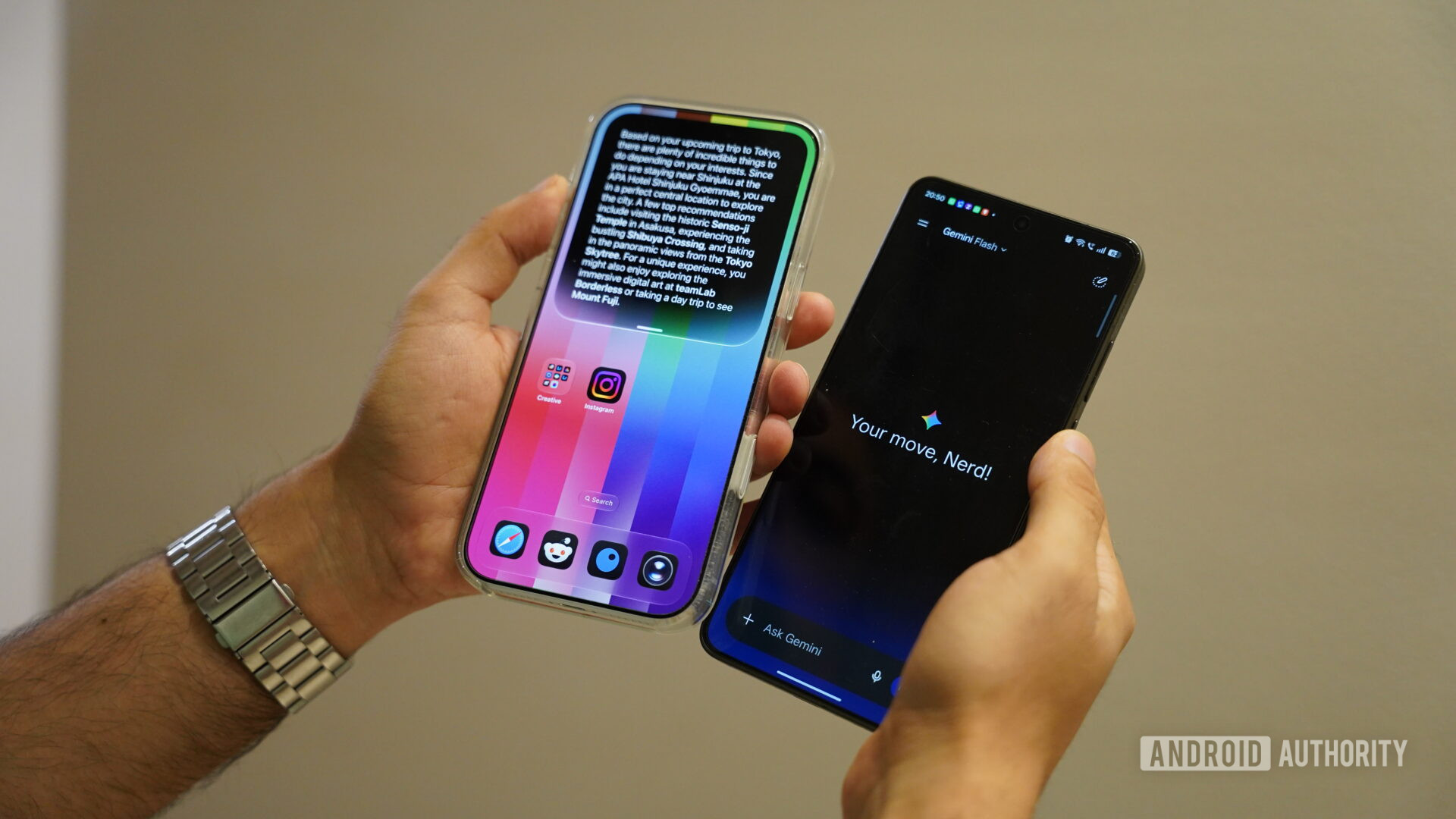 Siri AI vs. Gemini hands-on test: Apple really impressed me