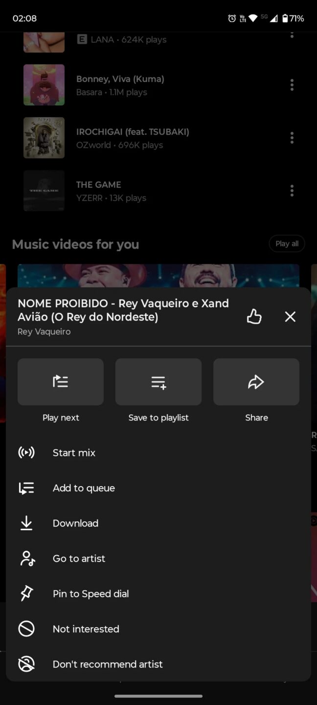 YouTube Music tests a block option for artists, but hold your horses